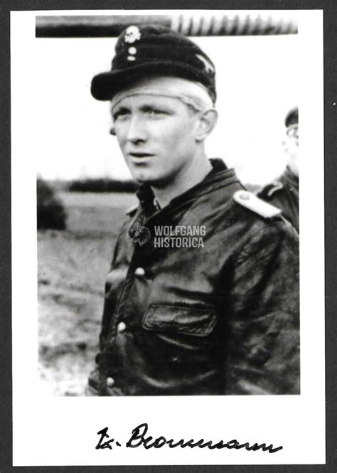 Karl Brommann Schwere Ss Panzer Abteilung 503 King Tiger And Battle Of
