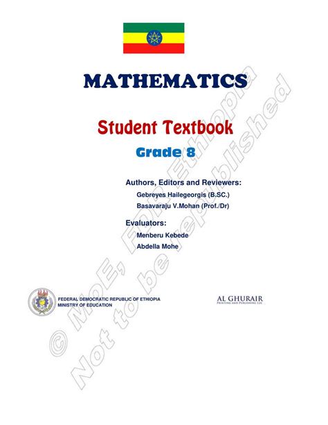 Grade 3 Maths Textbook Pdf