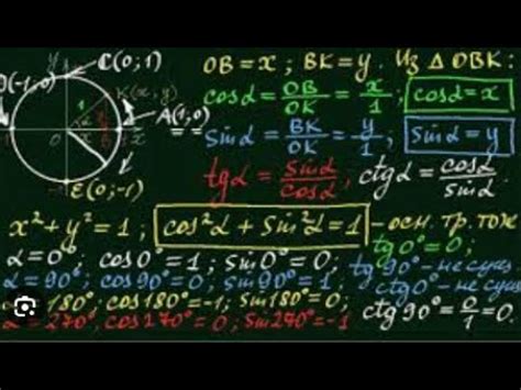 СОЧ подготовка алгебра 9 класс 3 четверть тригонометрия - YouTube