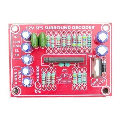 Ultra Digital Surround Center Boarded In Original Ic Stereo To 3