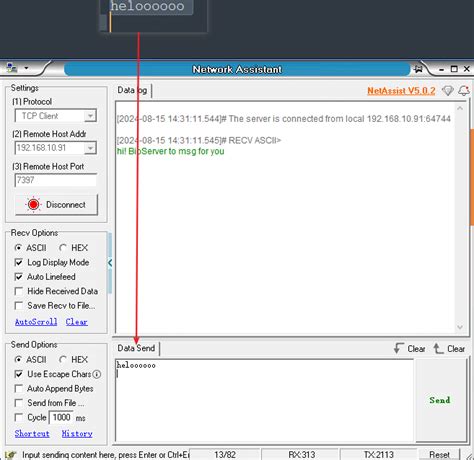 Win的netassist Tcp测试工具和linux的nc工具使用