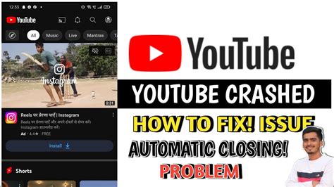 fix youtube crashing problem 2022 youtube crashed problem today