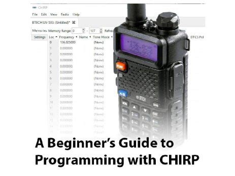 Baofeng Uv 5x3 Chirp Programming Ledjawer