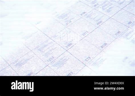 Data Flowing On The Screen Of A Computer Or Laptop It Software Development And Hacking Concept