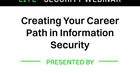 trustedsec creating your career path in information security
