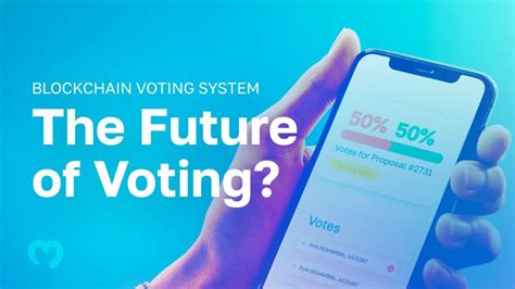 What Is A Blockchain Voting System Moralis Academy