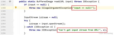 异常illegalargumentexception Input Null以及imageioiioexception Can‘t