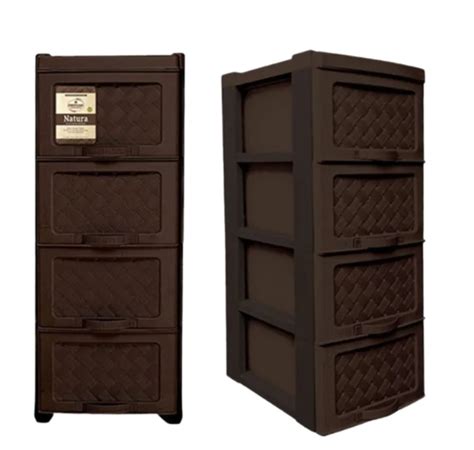 OROCAN CAHA DE ORO NATURA 4 LAYER DRAWER OROCAN 4L DRAWER CABINET LAGAYAN NG DAMIT