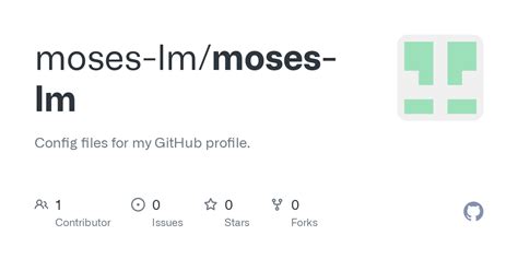 Github Moses Lmmoses Lm Config Files For My Github Profile