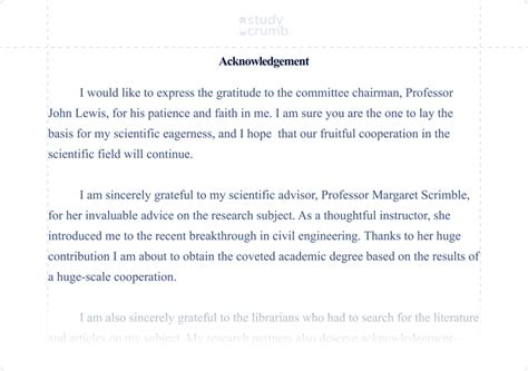 dissertation acknowledgements