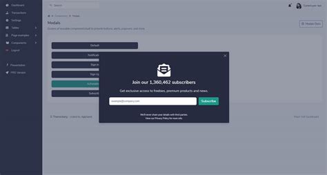 Flask Volt Free Docker Ready Dashboard
