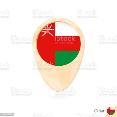 오만의 깃발이 있는 맵 포인터 주황색 추상지도 아이콘입니다 0명에 대한 스톡 벡터 아트 및 기타 이미지 0명 기 디자인 Istock