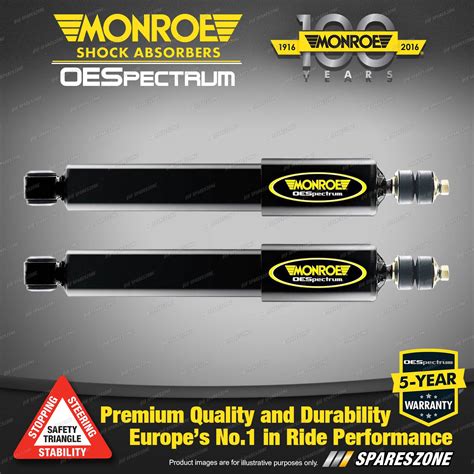 Front Monroe Oe Spectrum Shocks For Isuzu D Max Tf Excluding Hi Ride Rwd