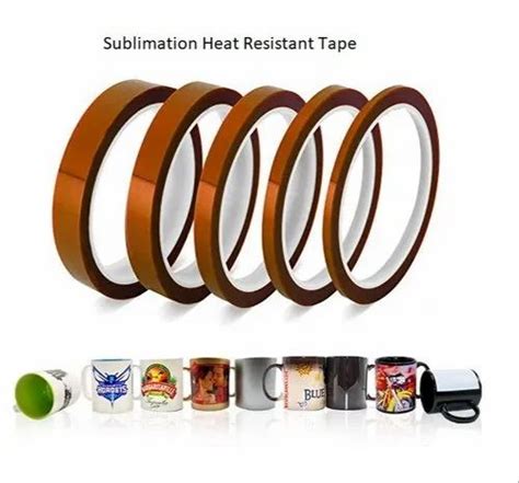 9 M Copper Sublimation Heat Resistant Tapes Thickness 5mm At ₹ 80