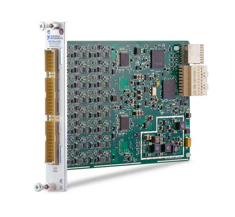 PXIe Ch bit kS s Simultaneous PXI Analog Input Module บรษท เทคสแควร จำกด