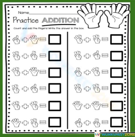 Addition Worksheetzone