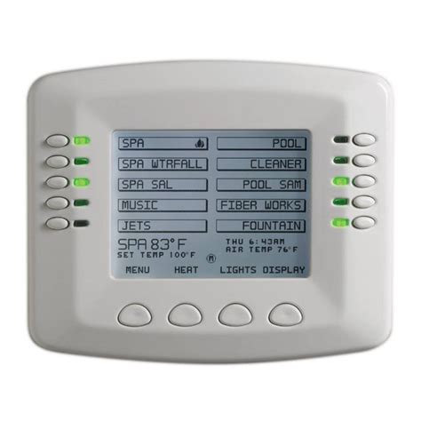 PENTAIR INTELLITOUCH USER MANUAL Pdf Download ManualsLib