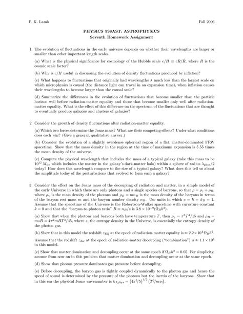 3 Solved Problems On Astrophysics In Elastic Waves Worksheet 7 Phys