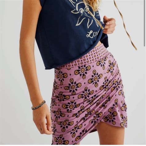 Free People Skirts Nwt Free People Shes Something Else Skirt Poshmark