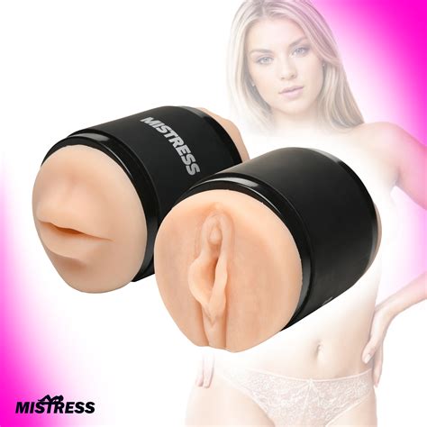 Double Shot Mouth And Pussy Stroker Light Sex Toy Distributing