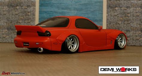 Demi Works Fd Rx 7 Body Kit Set Your Home For Rc Drifting