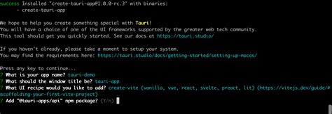 从0到1搭建tauri开发环境tauri 官网 Csdn博客