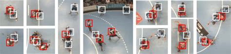 Successful Detections For Different Occlusion Scenarios Between Players