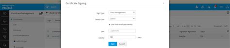 Manage SSL Certificates