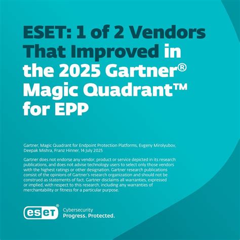 Eset Improves In Gartner Magic Quadrant For Endpoint Protection