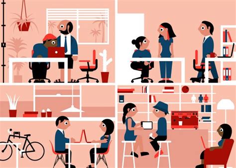 Co Working Spaces Can Benefit Corporations As Well As Startups Haworth