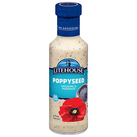Litehouse Dressing And Marinade Poppyseed 12 Fl Oz Safeway