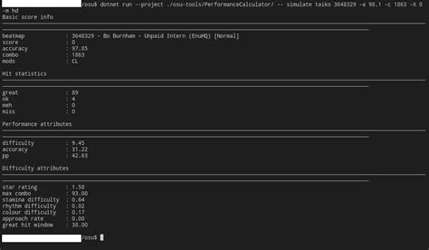 HD Is Ignored In Simulate Command For Taiko And Catch Issue Ppy Osu Tools GitHub
