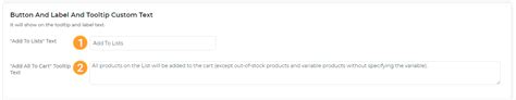 Multi List Button And Label And Tooltip Custom Text MoreConvert