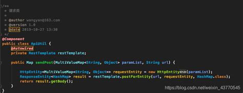 使用springboot Resttemplate实现第三方接口对接对接第三方接口案例 Csdn博客