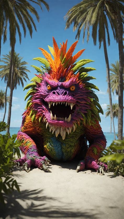 Download Ai Generated Monster Colorful Royalty Free Stock Illustration Image Pixabay