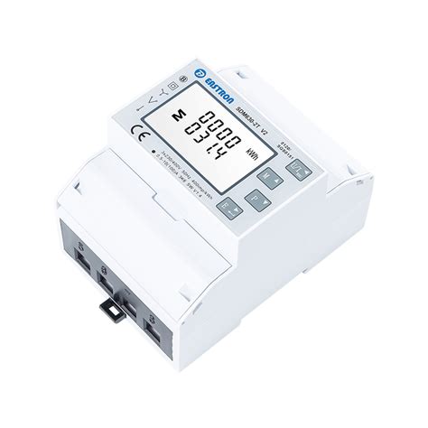 SDM T Dual Power Source Modbus Din Rail Three Phase Multi Function Energy Meter