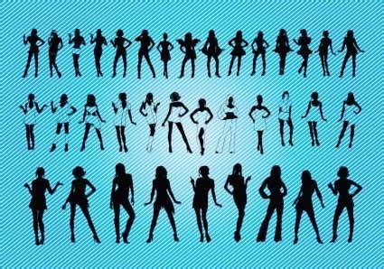 Sexy Silhouette Free Eps Download Vector