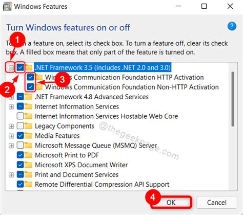Как включить выключить NET framework 3 5 на ПК с Windows 11 ZanZ
