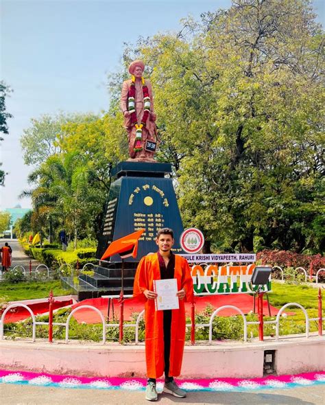 Shubham Sanap On Linkedin Bschonours Graduationthrills Futureachievements Agriculture Farmer