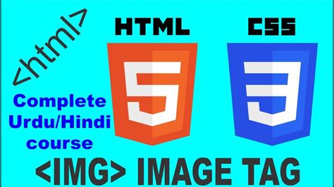 html and css complete tutorials in urdu hindi part 18 how to insert image in html5 youtube