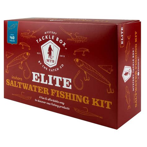 Mystery Tackle Box Elite Inshore Saltwater Fishing Kit