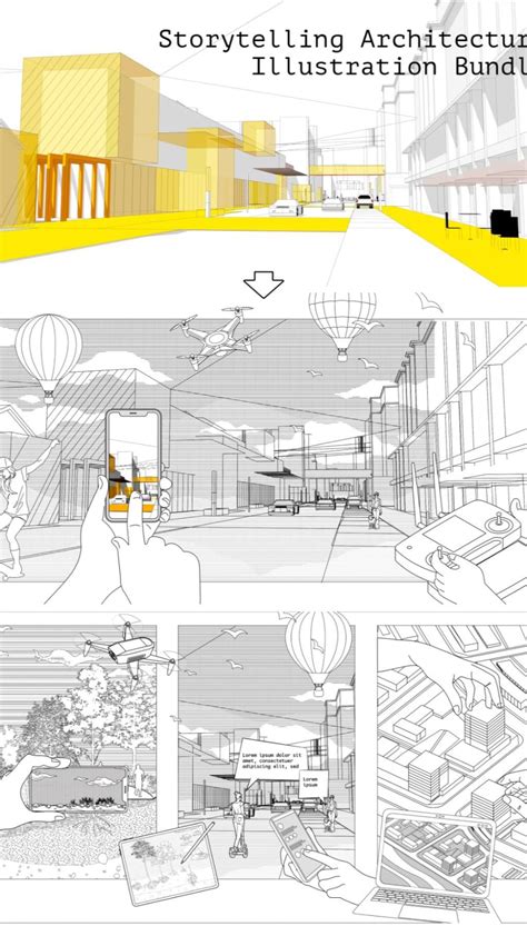 Storytelling Architecture Illustration Bundle Artofit