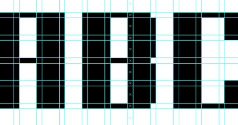 Basic Graphic Design S17 Grid Typeface