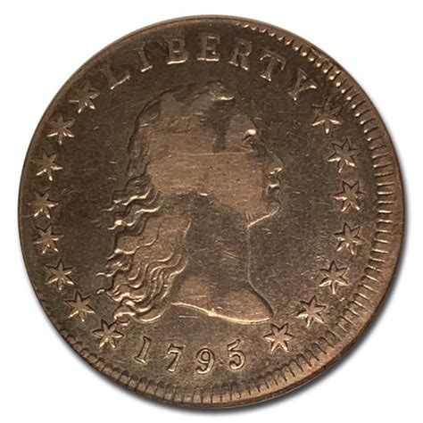 Buy 1795 Flowing Hair Bust Dollar VF-20 5% Off Ctr | APMEX