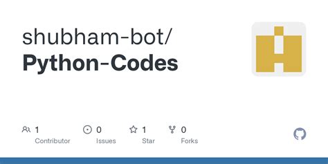 Github Shubham Botpython Codes