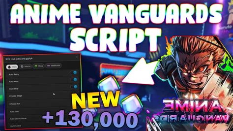 new anime vanguards script pastebin 2024 macro autofarm level