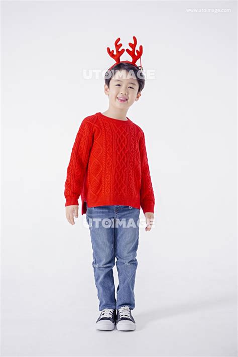 유토이미지 어린이 238 니트 어린이 옷