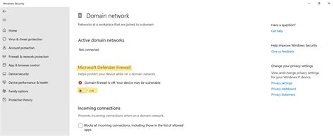 Enabledisable Microsoft Defender Firewall In Windows 11