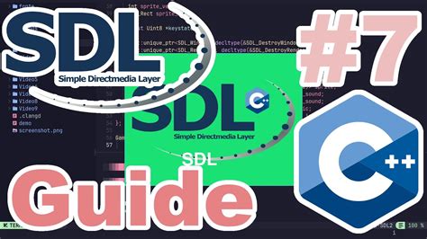 player sprite beginners guide to sdl2 in c part 7 youtube