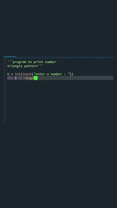 Program To Print Number Pattern Using Recursion Pattern Python
